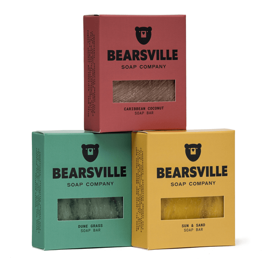 Natural Handmade Soap For Men - Bearsville Soap Company